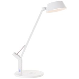 Brilliant LED-Tischleuchte 'Kaila' wei&szlig; 12,2 x 40,4 x 30,5 cm
