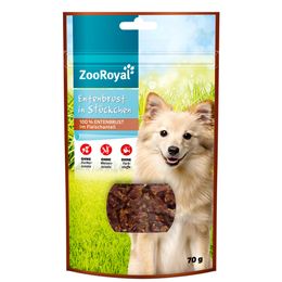 ZooRoyal Hundesnack 'Entenbrust in St&uuml;ckchen' 70 g