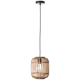 Brilliant Pendelleuchte 'Woodrow' Bambus &Oslash; 21 cm