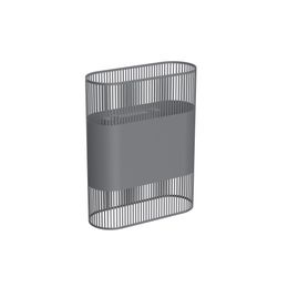 LED-Wandleuchte 'Kairo' grau 25 x 20 x 11 cm