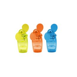 Mini-Handventilator bunt sortiert 6,8 x 10,2 cm
