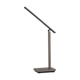 Eglo Akku-LED-Tischleuchte 'Iniesta' CCT cappuccino/schwarz 35 cm