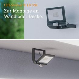 Steinel LED-Au&szlig;enwandstrahler 'XLED ONE ' 17,8 W 2050 lm warmwei&szlig; IP 44 22,9 x 19,5 cm