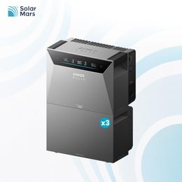 Anker SOLIX Solarbank 4 E5000 Pro mit 3x BP5000 Erweiterungsbatterien
