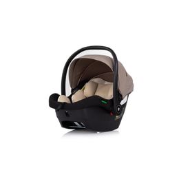 Chipolino i-Size Babyschale Duo Smart Gruppe 0+, Kissen, verstellbare Kopfst&uuml;tze braun