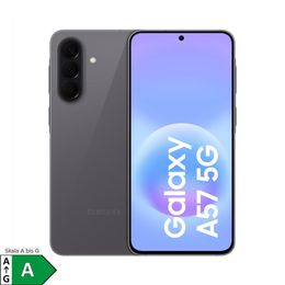 Samsung Galaxy A57 5G 128GB Awesome Gray Smartphone (6,7 Zoll, 50 MP, Triple-Kamera, 5.000 mAh, Octa-Core, Fingerabdrucksensor, Gesichtserkennung, Grau)