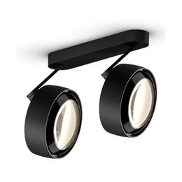 Occhio Pi&ugrave; alto 3d doppio Volt S40 Schwarz matt 26W 2700K CRI97