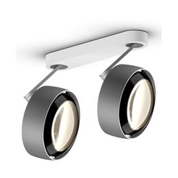 Occhio Pi&ugrave; alto 3d doppio Volt C80 Chrom matt/Wei&szlig; matt 26W 2700K CRI97