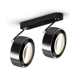Occhio Pi&ugrave; alto 3d doppio Volt C80 Chrom/Schwarz matt 26W 2700K CRI97