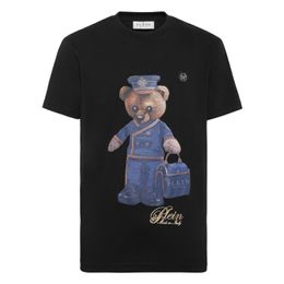 Philipp Plein Round Neck T-Shirt Teddy Doorman