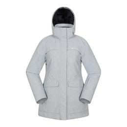 Mountain Warehouse - "Snowdrift" Skijacke f&uuml;r Damen, Wasserfest (Hellgrau)