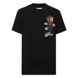 Philipp Plein T-Shirt Rundhalsausschnitt Ss Teddy
