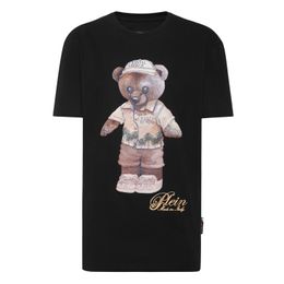 Philipp Plein Man Fit T-Shirt Teddy Beach