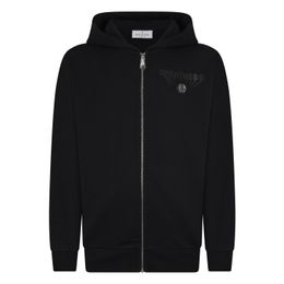 Philipp Plein Fleece Zip Hoodie Greatness