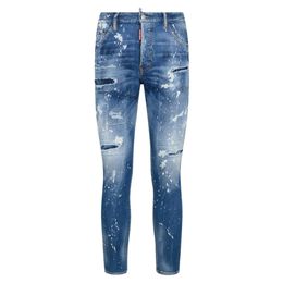 Dsquared2 - Cool Guy Jean - Verst&auml;rkte, Zerrissene Blaue Jeans