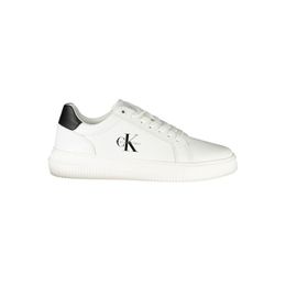 Calvin Klein Bianco Polyurethan Herren Sneaker