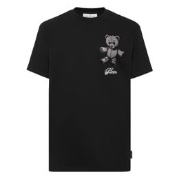 Philipp Plein T-Shirt Rundhalsausschnitt Ss Teddy