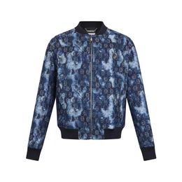 Philipp Plein Jacquard Denim Bomber Monogram