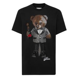 Philipp Plein T-Shirt Rundhalsausschnitt Ss Teddy