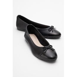 Rayne Cap Zehenpartie Leder Ballerinas Damen