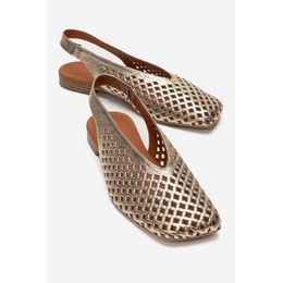 Delizia Leder-Slingback-Schuh