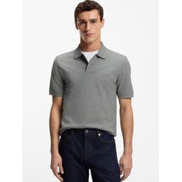 BOSS Herren Silber Pallas Polohemd