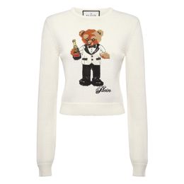 Philipp Plein Pullover Rundhalsausschnitt Ls Teddy