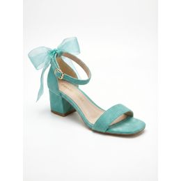 Rochelle Elfenbein Bridal Sandalen with Ribbon