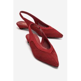 Lieve Leder-Slingback-Pumps (Damen)