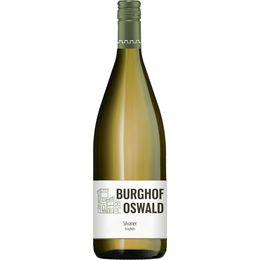 Weingut Burghof Oswald Guntersblumer - ein Liter 1,0 L Silvaner 2025 Trocken Rheinhessen &ndash; Wei&szlig;wein Qualit&auml;tswein