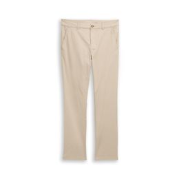 Tom Tailor Herren Regular Fit Chino Hose, braun, Uni, Gr. 34/36