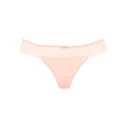 Lascana String peach Gr. 32/34 f&uuml;r Damen. Mit Schleife