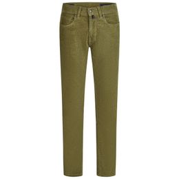 Tapered-fit-Jeans Pierre Cardin "Lyon", Herren, Gr. 33-30, L&auml;nge 30, dusty olive, Obermaterial: 98% Baumwolle CO. 2% Elasthan EL., Jeans, mit geradem Schnitt