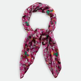Modetuch Codello "Codello Tuch", Damen, pink medium, Obermaterial: 100% Polyester PES., Modet&uuml;cher, mit Allover-Print