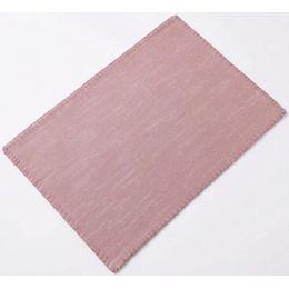 Platzset Home Affaire "Platzdeckchen", rose, B:33cm L:48cm, Platzsets