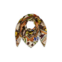 Modetuch Codello "Codello Tuch", Damen, gr&uuml;n, Obermaterial: 100% Seide silk., Modet&uuml;cher, mit Blumenmuster
