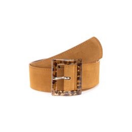 Lederg&uuml;rtel BA98-Cologne "BA98-Cologne G&uuml;rtel", Damen, Gr. 95, cognac, Obermaterial: 100% Lammleder LEL., G&uuml;rtel Lederg&uuml;rtel, aus weichem Velour-Leder