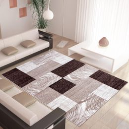 Teppich Ayyildiz Teppiche "Parma 9220" Gr. 2, braun, B:80cm H:9mm L:150cm, Kunstfaser, Teppiche, Teppich, L&auml;ufer, Kurzflor, Wohnzimmer