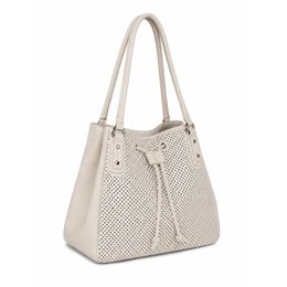 Schultertasche "Sorrento", Damen, Gr. B/H/T: 35cm x 30cm x 14cm onesize, camel, Polyurethan (PU), Collezione Alessandro, Taschen Schultertasche, aus softem Material, XL-Format