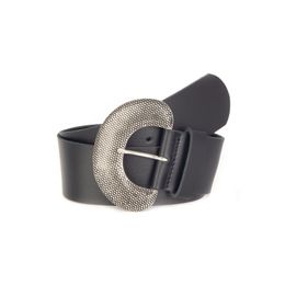Lederg&uuml;rtel BA98-Cologne "BA98-Cologne G&uuml;rtel", Damen, Gr. 80, schwarz, Obermaterial: 100% Lammleder LEL., G&uuml;rtel Lederg&uuml;rtel, mit ausgefallener Schlie&szlig;e