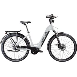 E-Bike Tretwerk "Amber Nexus" Gr. 48, wei&szlig;, Elektrofahrr&auml;der, 48cm, 28 Zoll (71,12cm), Tretwerk Amber Nexus E Bike Damen 28 Zoll Elektrofahrrad 155 - 185cm