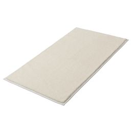 Badematte OTTO HOME "Cali, Badvorleger, Badezimmer Teppich, Duschvorleger", natur, H:10mm, Polyester, Badematten, Badematte, weich, Uni Farben, auch als Teppich erh&auml;ltlich