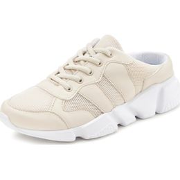 Lascana Damen Sabot beige Gr&ouml;&szlig;e 38