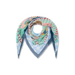 Modetuch Codello "Codello Tuch", Damen, blau, Obermaterial: 100% Baumwolle CO., Modet&uuml;cher, modischer Akzent