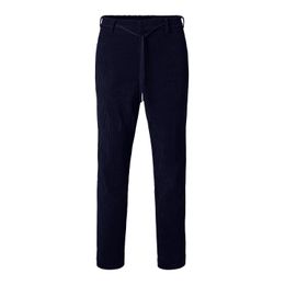Anzughose Pierre Cardin "Rick", Herren, Gr. 52, N-Gr, blau (salute), Obermaterial: 98% Polyester PES. 2% Elasthan EL., regular fit, Hosen Anzughose, mit abgestepptem Saum