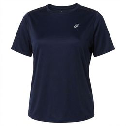 asics Core SS Top Bekleidung Damen blau M