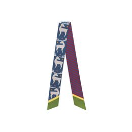Modetuch Codello "Codello Schal", Damen, bunt (blau), Obermaterial: 100% Seide silk., festlich, Modet&uuml;cher, 100% reiner Seidentwill