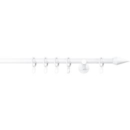 Gardinenstange mydeco "20mm Point Wandtr&auml;ger 12 cm", wei&szlig;, L:240cm, Gardinenstangen