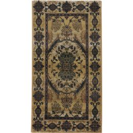 Teppich Theko "Gabiro 3070", beige, B:160cm H:10mm L:235cm, Kunstfaser, Teppiche, Teppich, Kurzflor, klassisches Design, ideal im Wohnzimmer & Schlafzimmer