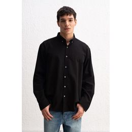 Baumwoll &Uuml;bergr&ouml;&szlig;e Hemdbluse